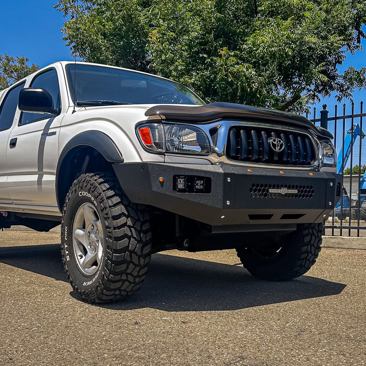 1995 2004 Toyota Tacoma Fuel Series Front Bumper Chassis Unlimited Inc 5021